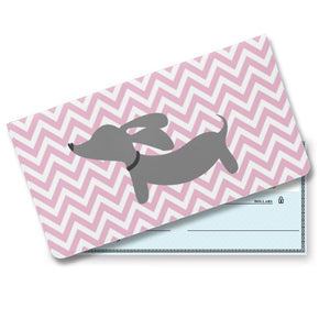 Wiener Dog Checkbook Covers